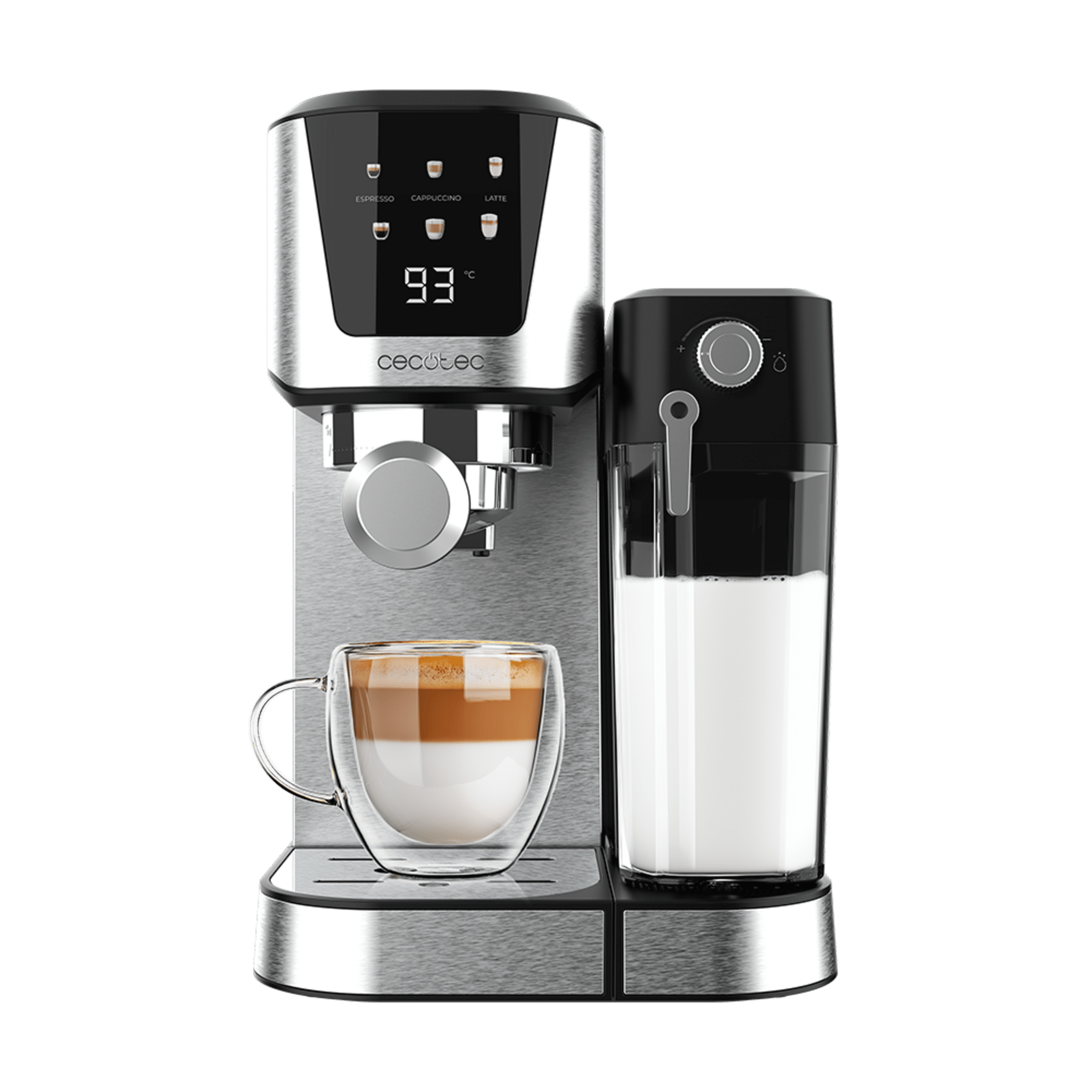 Power Espresso 20 Cream Cafetera semiautomática Cecotec
