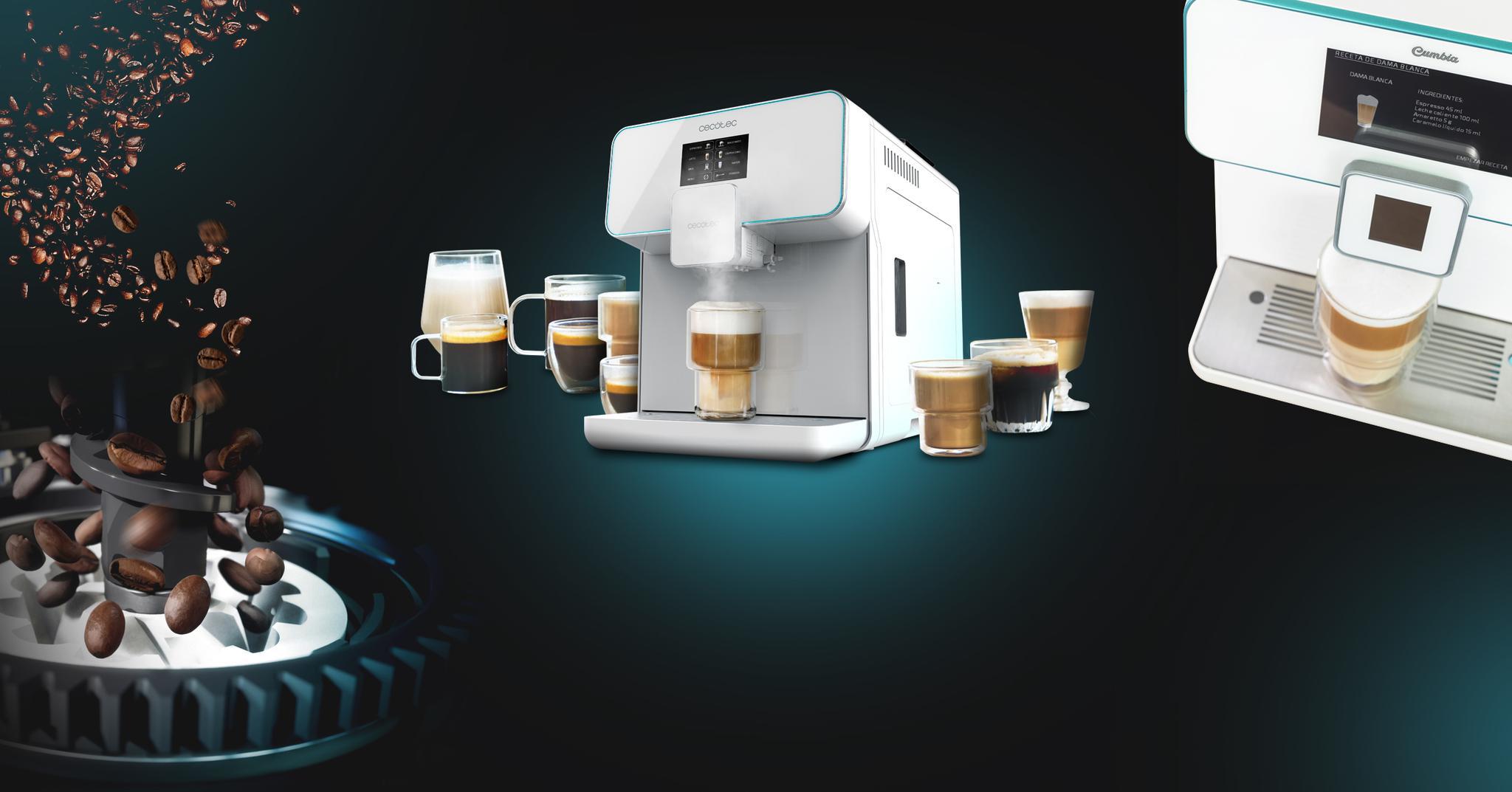 Power Matic-ccino 9000 Serie Bianca Machine à café méga-automatique Cecotec