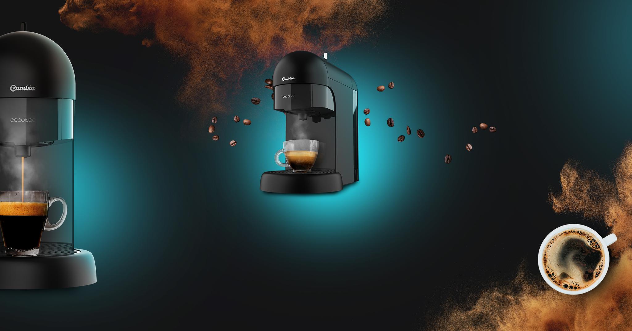 Cumbia Capricciosa Black Cafetera espresso 19 bares Cecotec