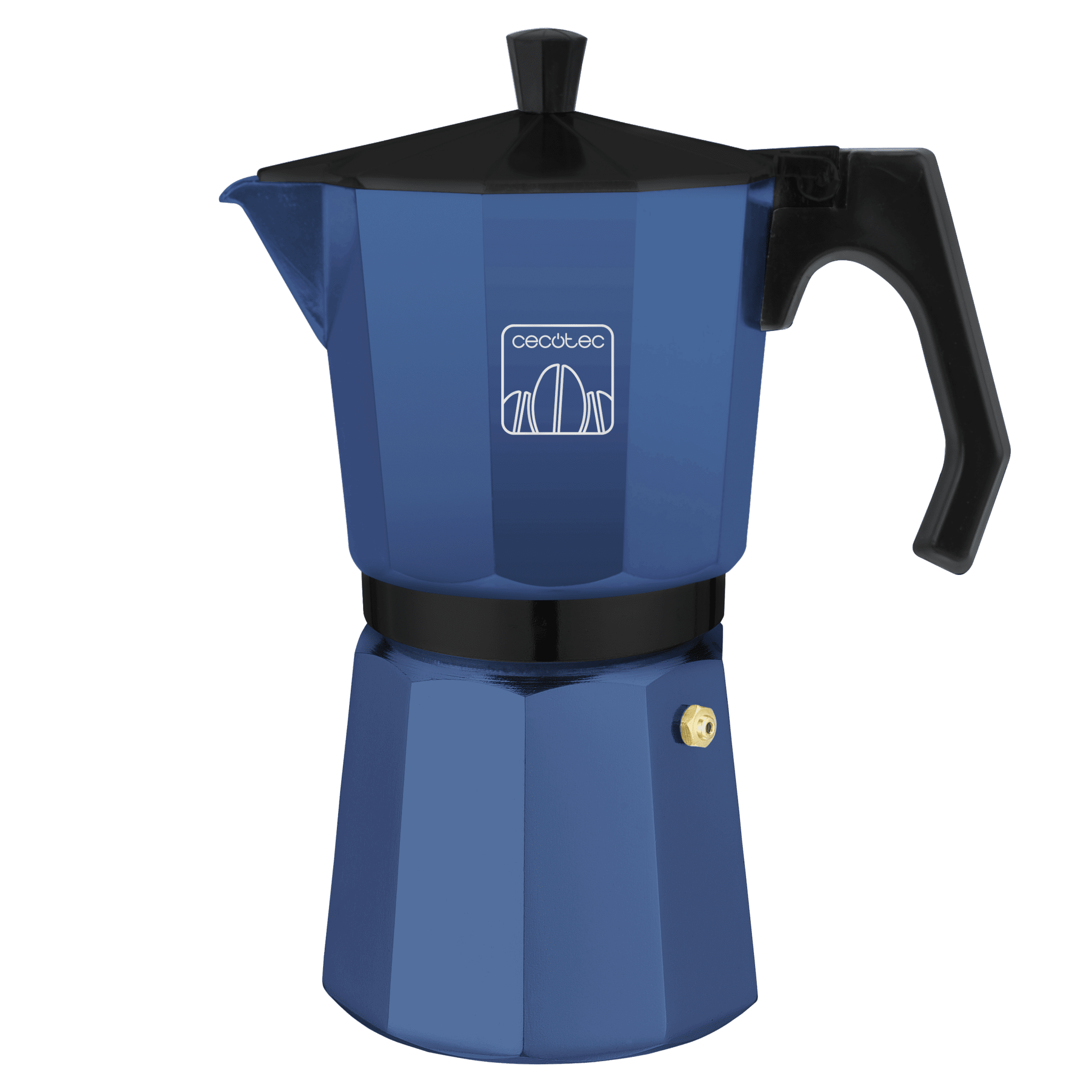 Mokclassic 900 Blue Cafetière italienne idéale pour remplir 9 tasses de ...