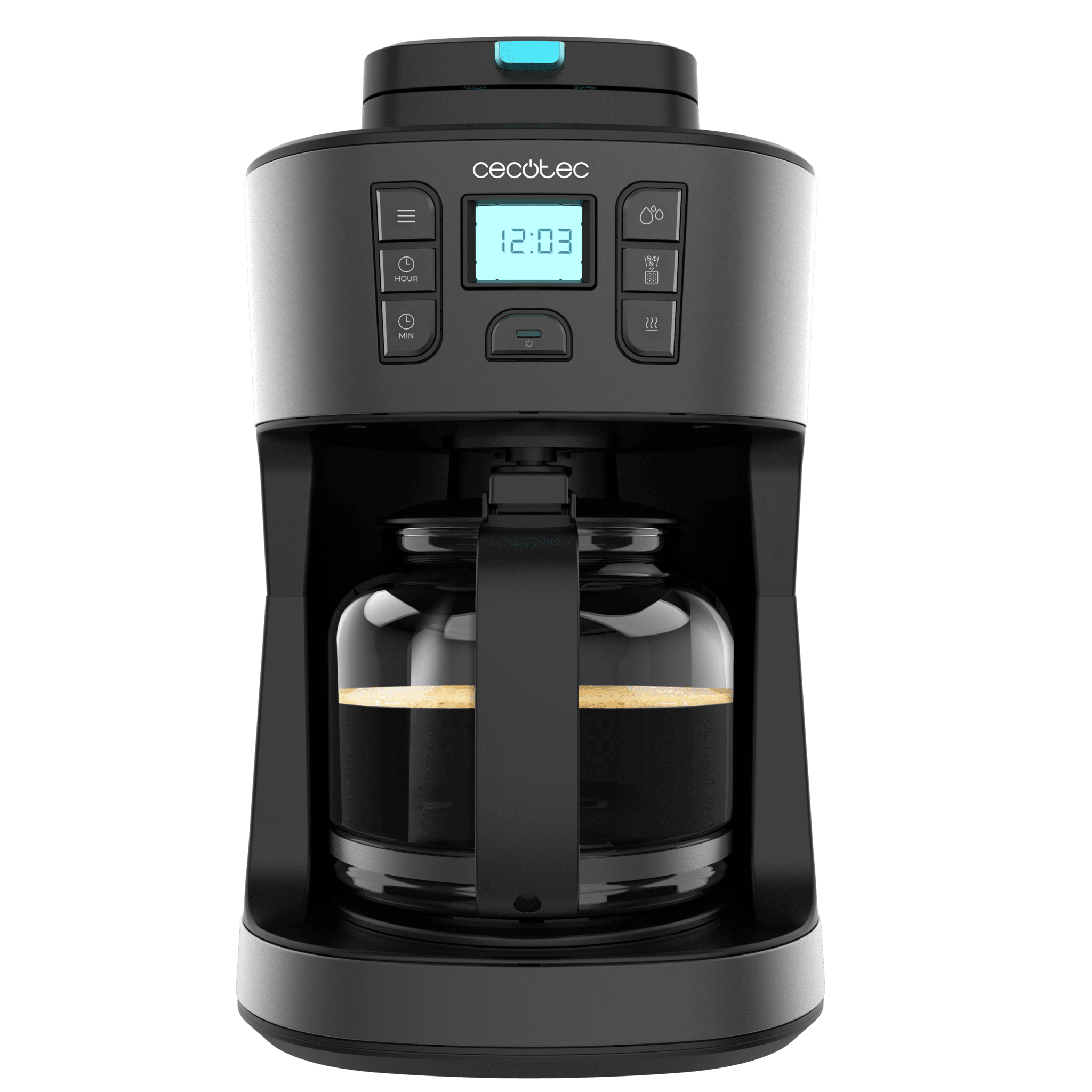 Coffee 66 Grind & Drop Cafetera de goteo digital Cecotec