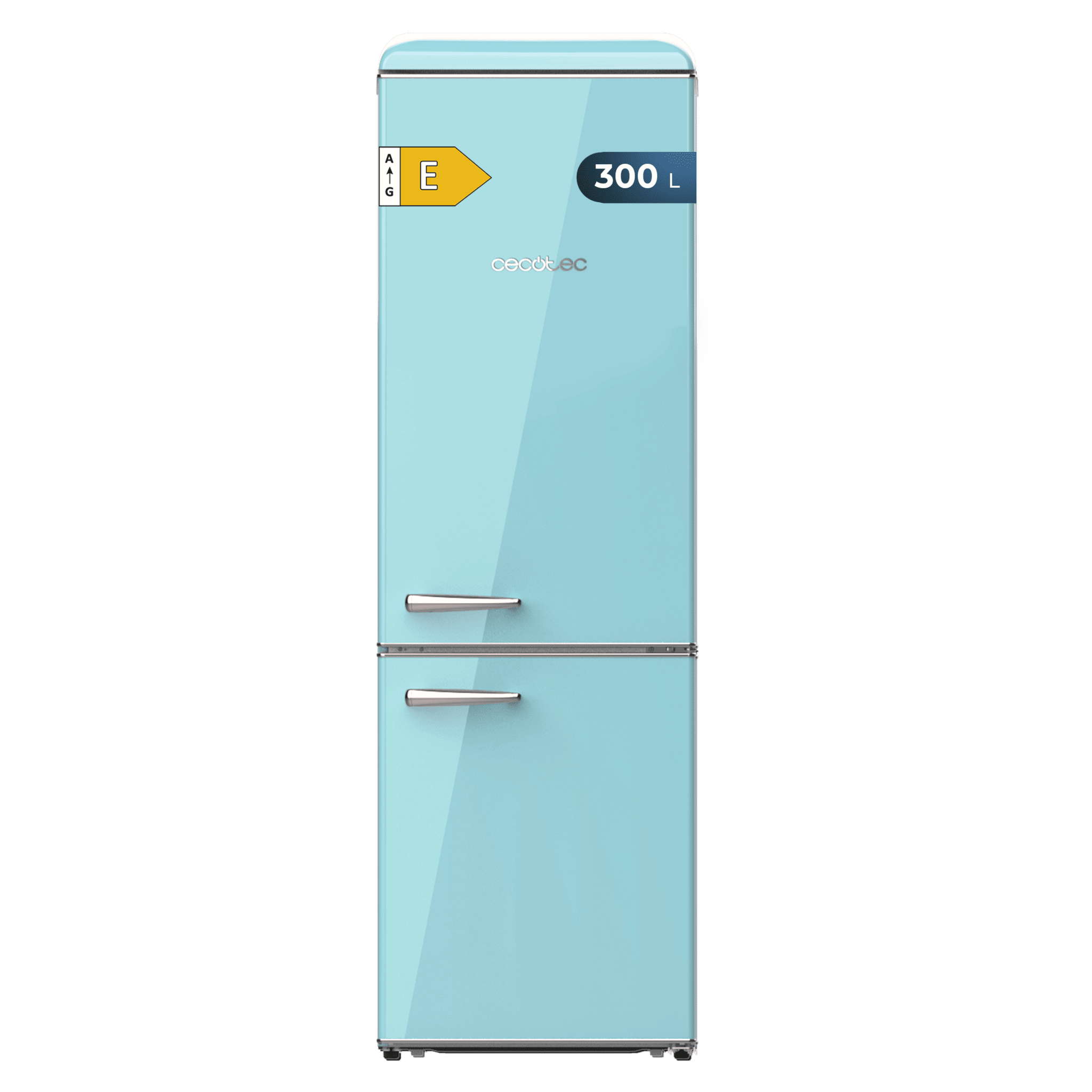 Bolero CoolMarket Combi Origin 300 Blue E Réfrigérateur combiné rétro ...