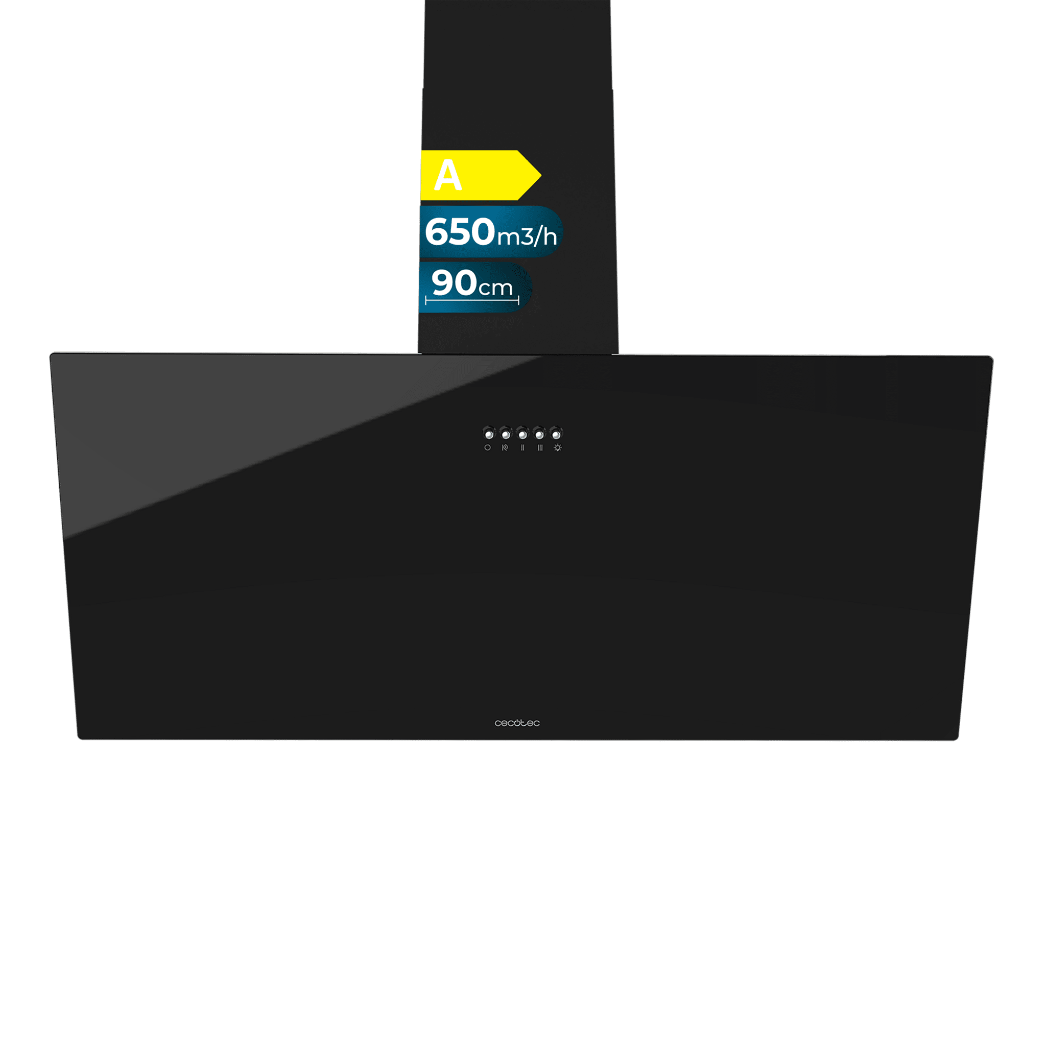 Bolero Flux DM 906500 Glass Black A sino decorativo Cecotec