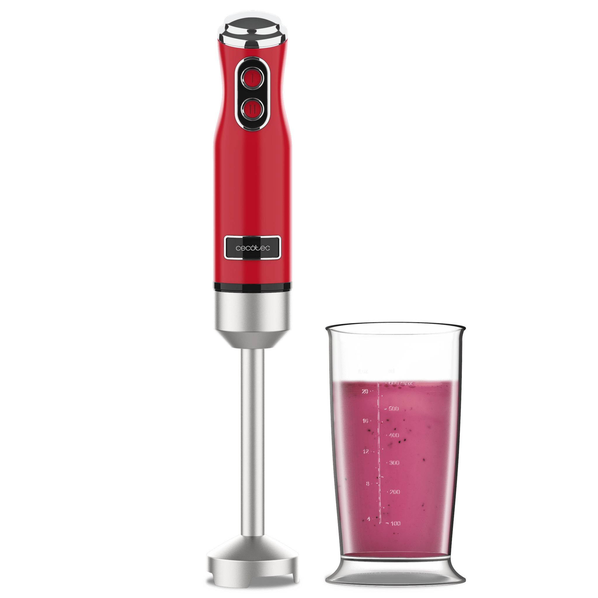 Power RetroRed 1200MAX Mélangeur à main Cecotec