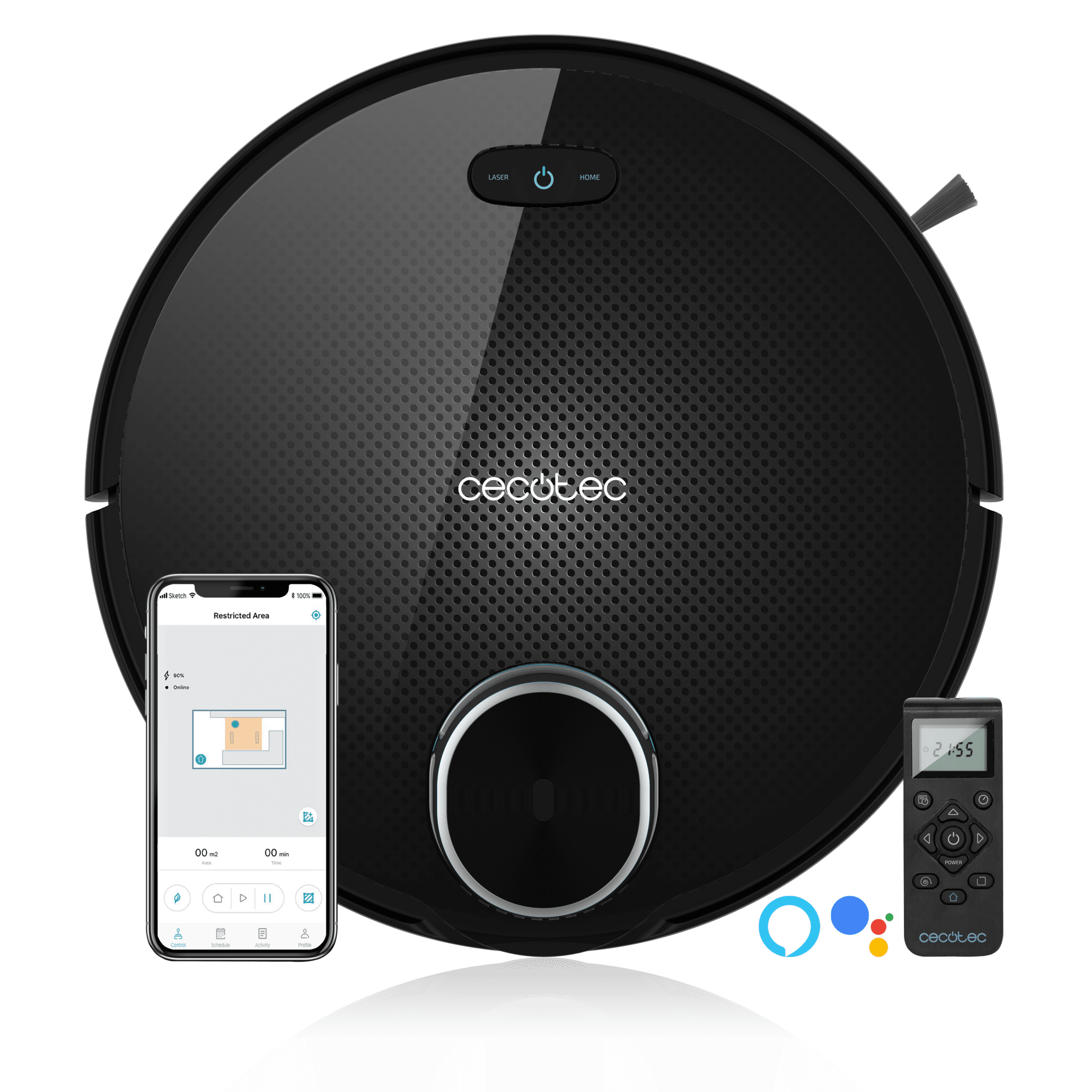 Conga 3090 Laser Robot aspirateur Cecotec