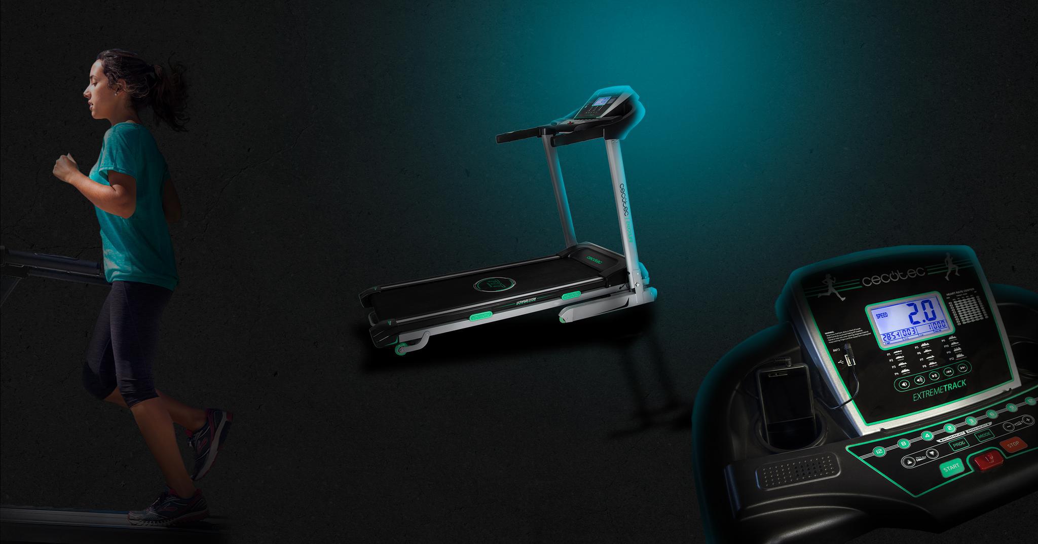 Extreme Track Cinta de correr plegable Cecotec