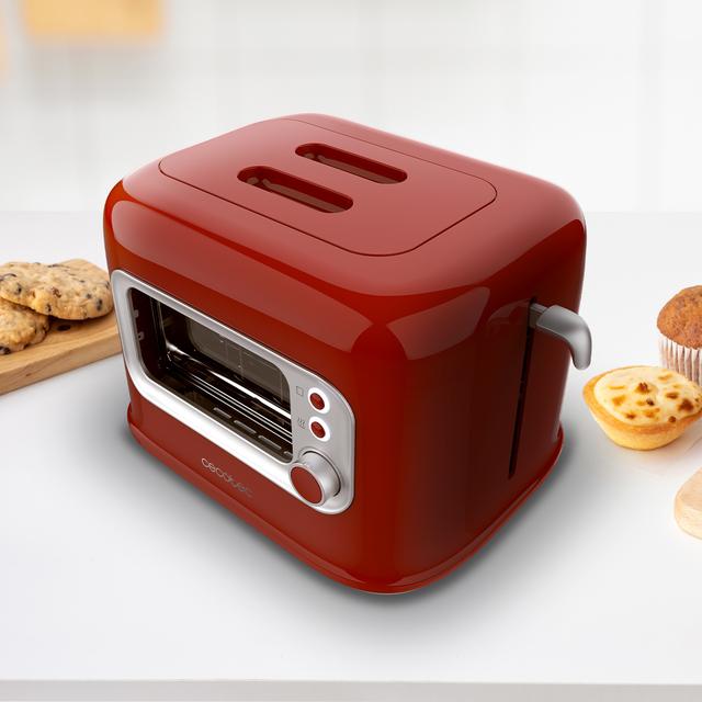 RetroVision Red Toaster Cecotec