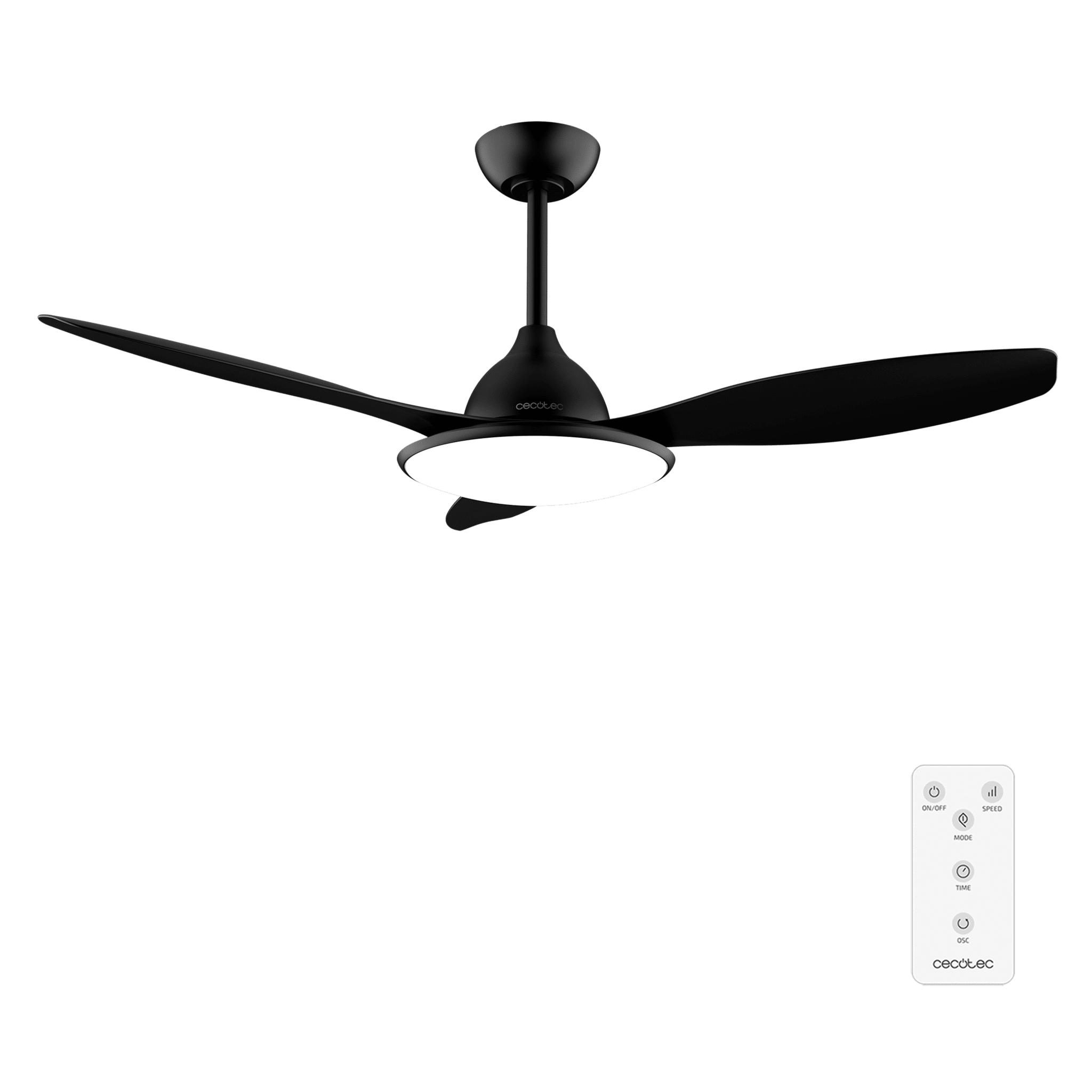 EnergySilence 4800 Light Black Ventoinha de teto Cecotec