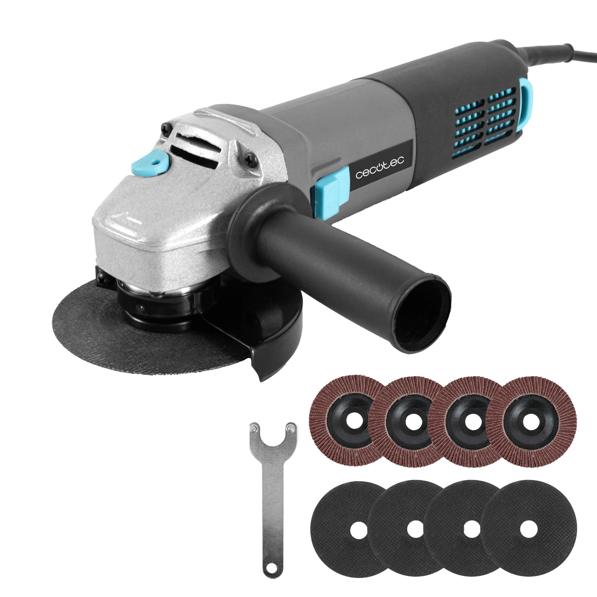 RadialPower 1000 Filtra Radial Amoladora angular con cable Cecotec