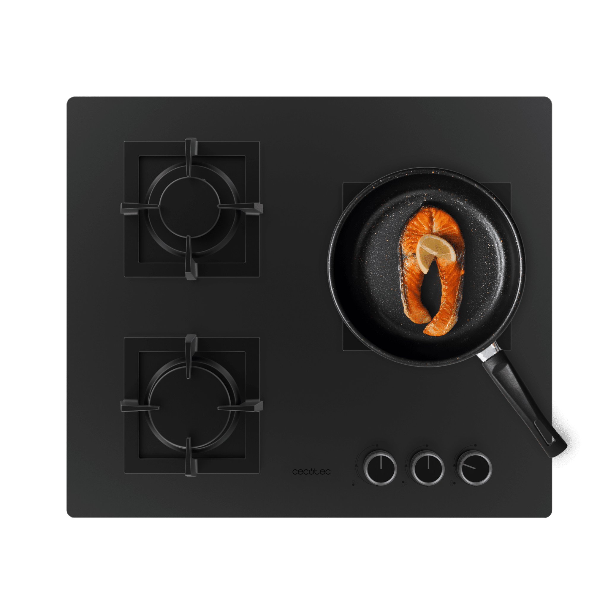 Bolero Squad G 3800S Eternal Nano Glass plaque à gaz Cecotec