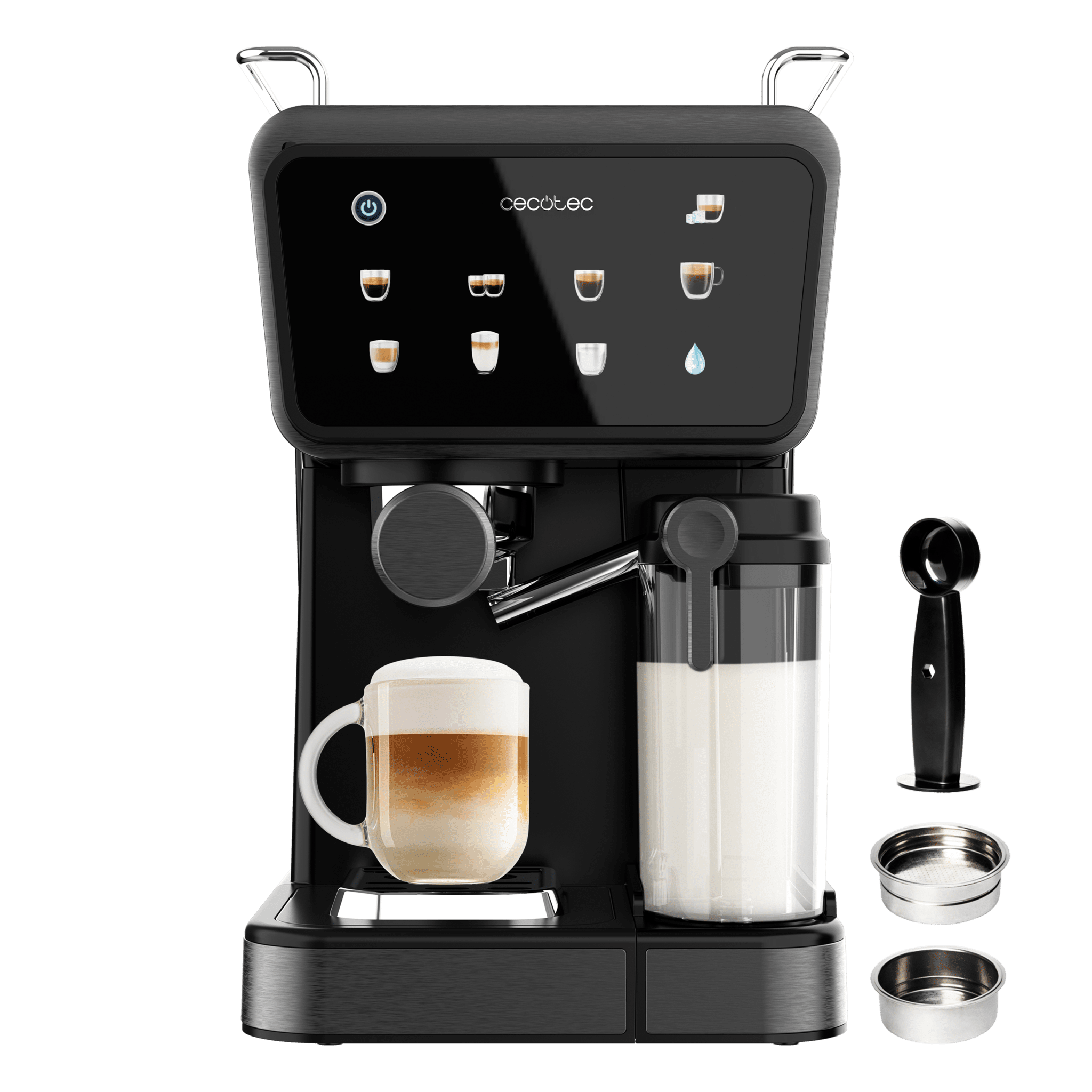 Power Espresso Touch ColdBrew Latte Cafetera semiautomática Cecotec