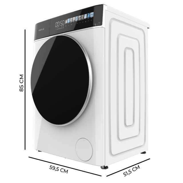 Bolero Wash&Dry 85900 Inverter Lave-linge séchant Cecotec