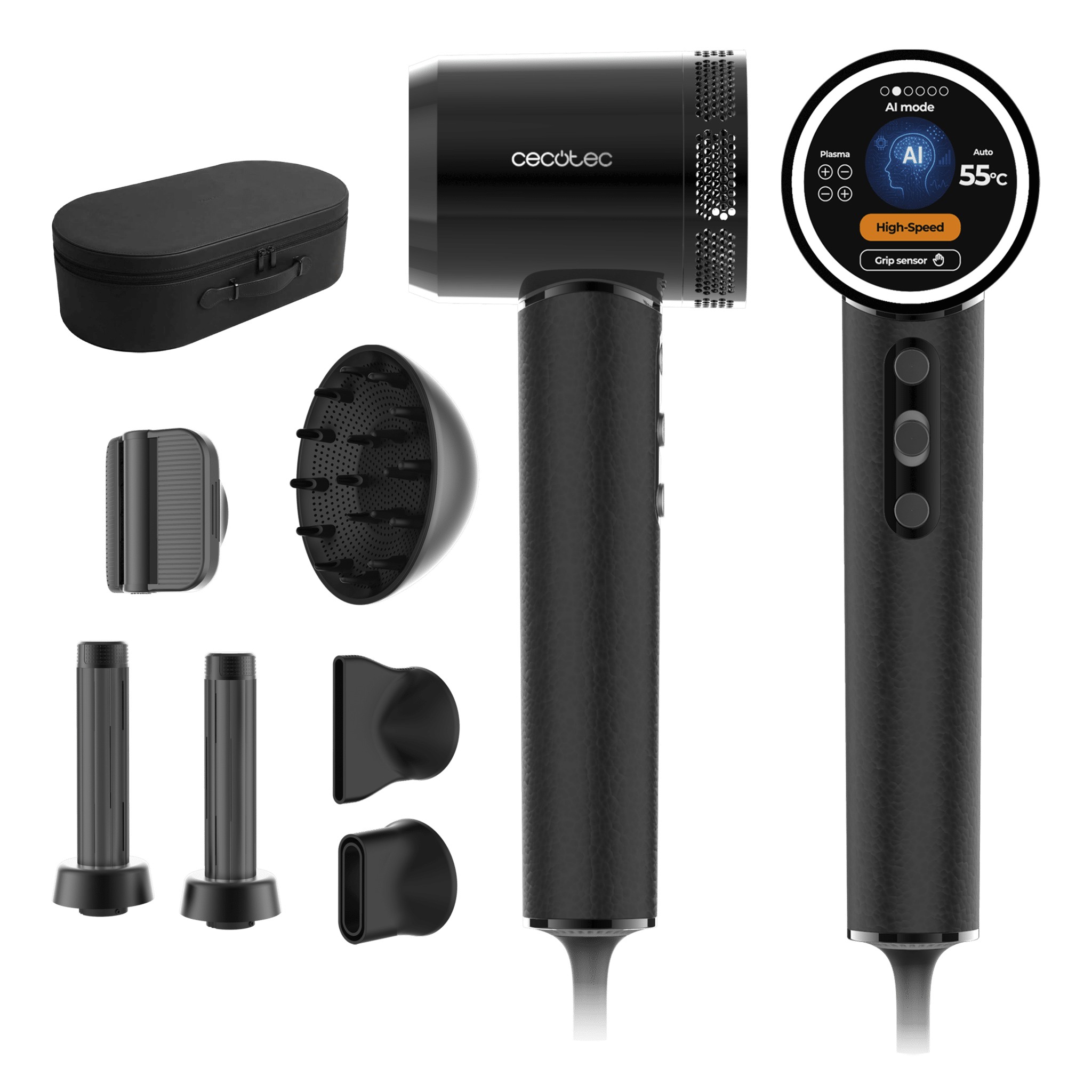 DryGlam Waves i-Sensor Pro Secador de pelo Cecotec