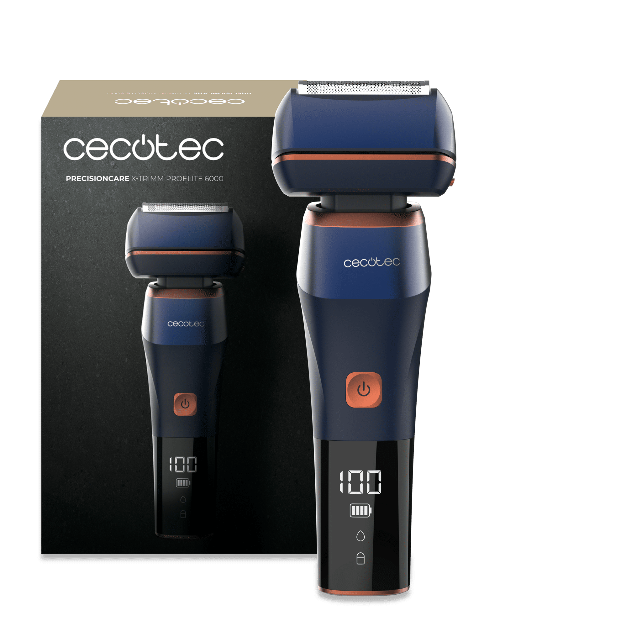 PrecisionCare X-Trimm ProElite 6000 Folienrasierer Cecotec