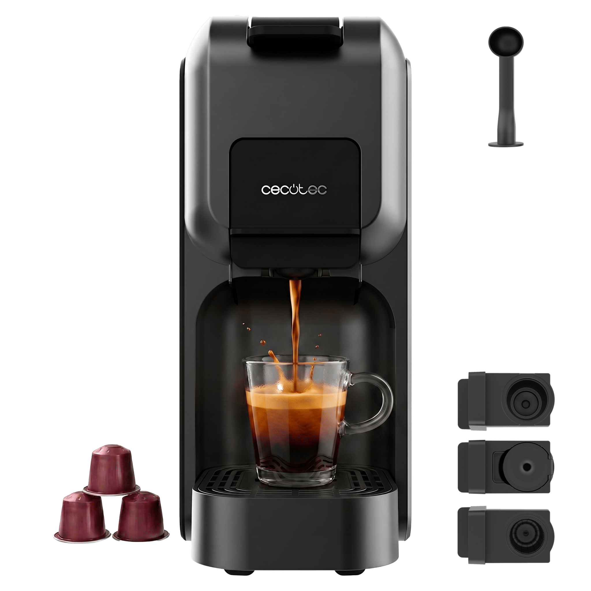 FreeStyle Compact Black Art Elite Espressomaschine Cecotec
